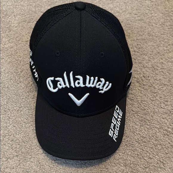Callaway | Accessories | Callaway Black And White Golf Cap | Poshmark